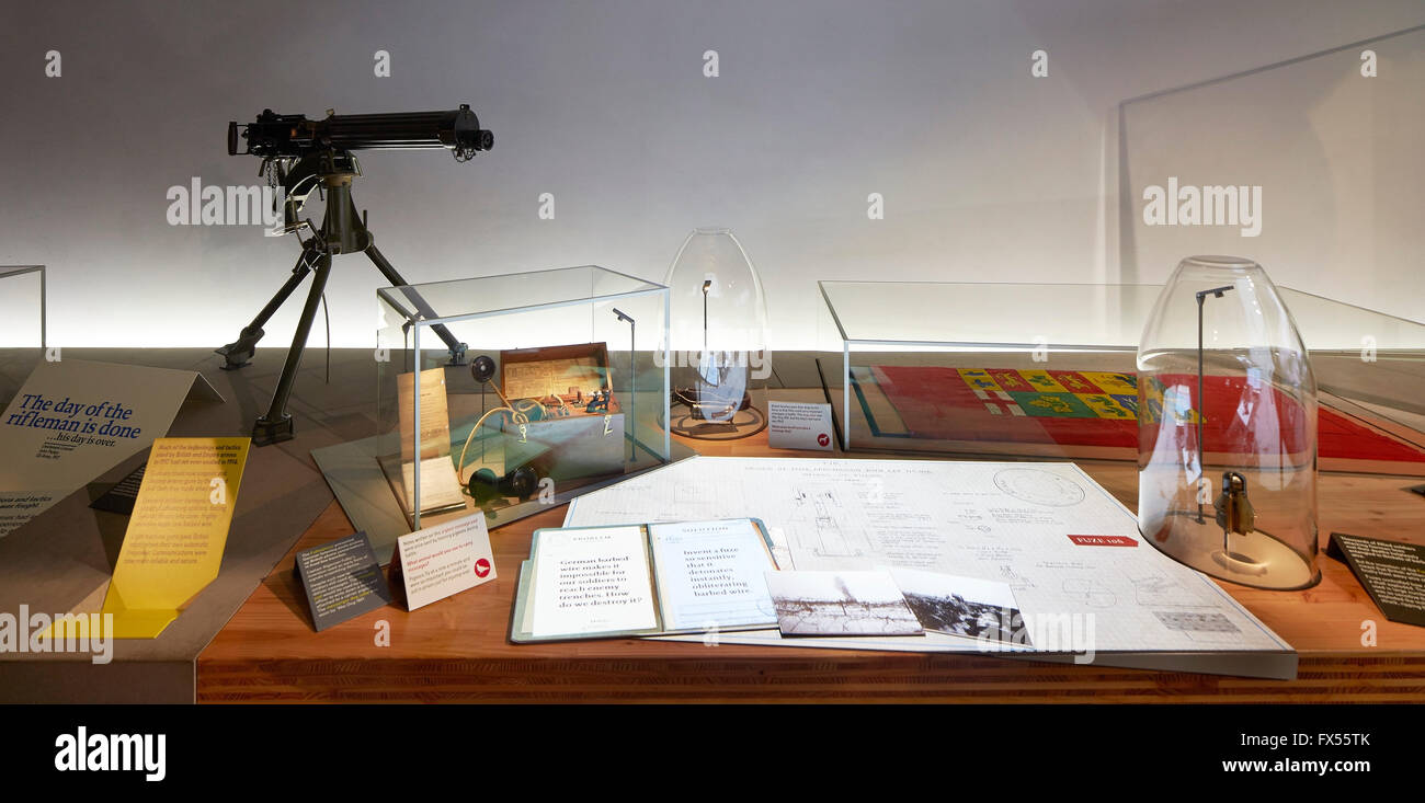 Exhibition tableau. Imperial War Museum, London, United Kingdom ...