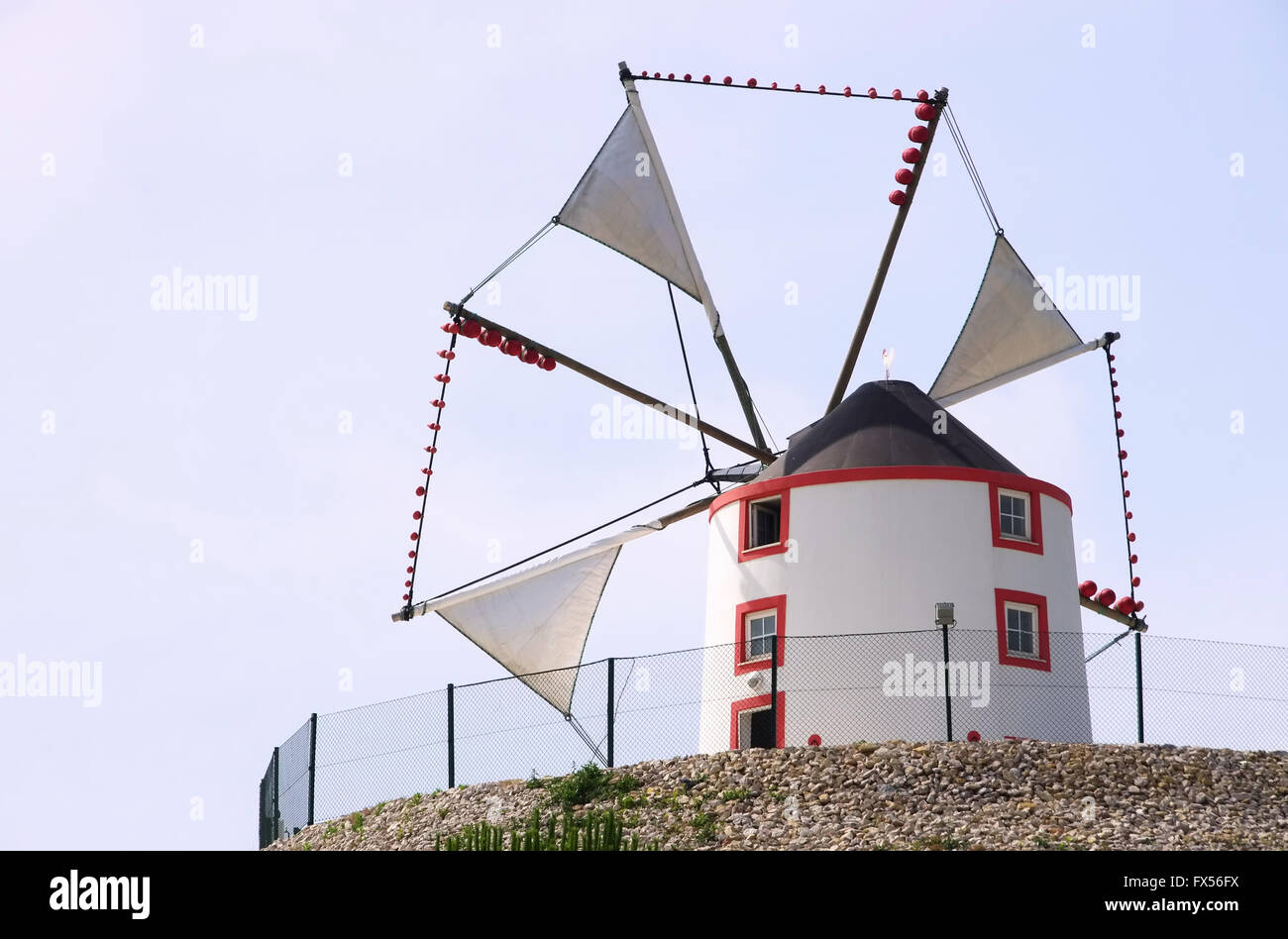 Portugal Windmuehle - Portugal windmill 01 Stock Photo - Alamy