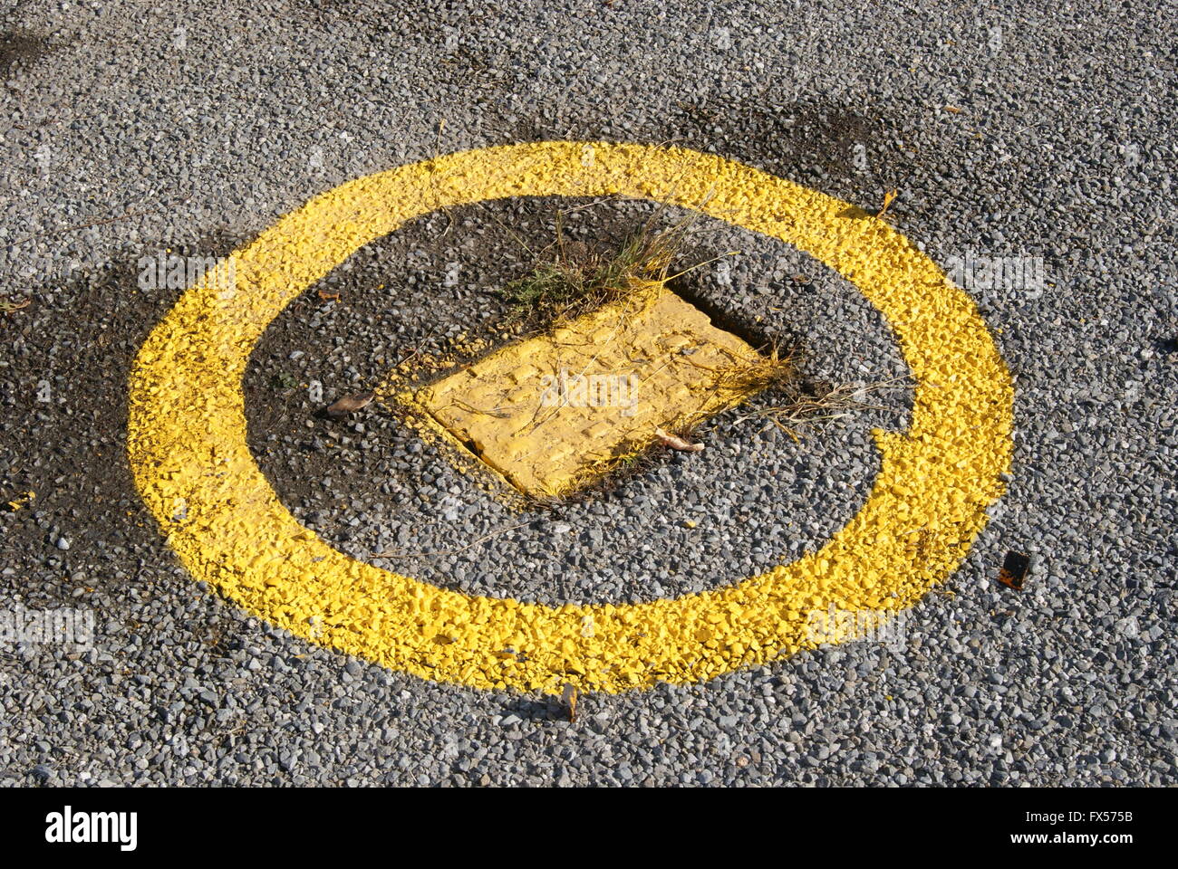 Hatching Cross Road Signs Transoft Pavement Markings AutoCAD