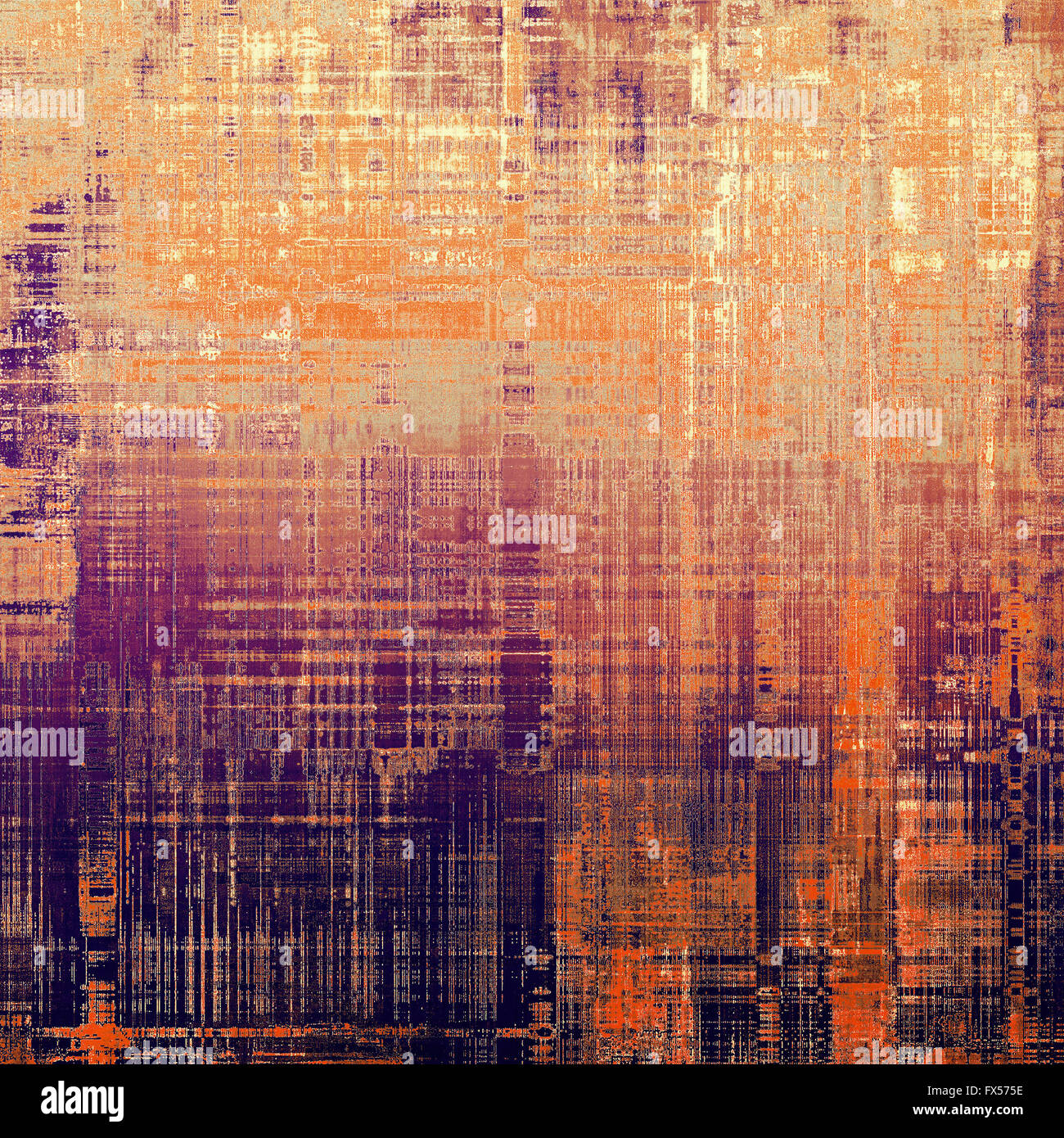 Computer designed highly detailed vintage texture or background. With ...