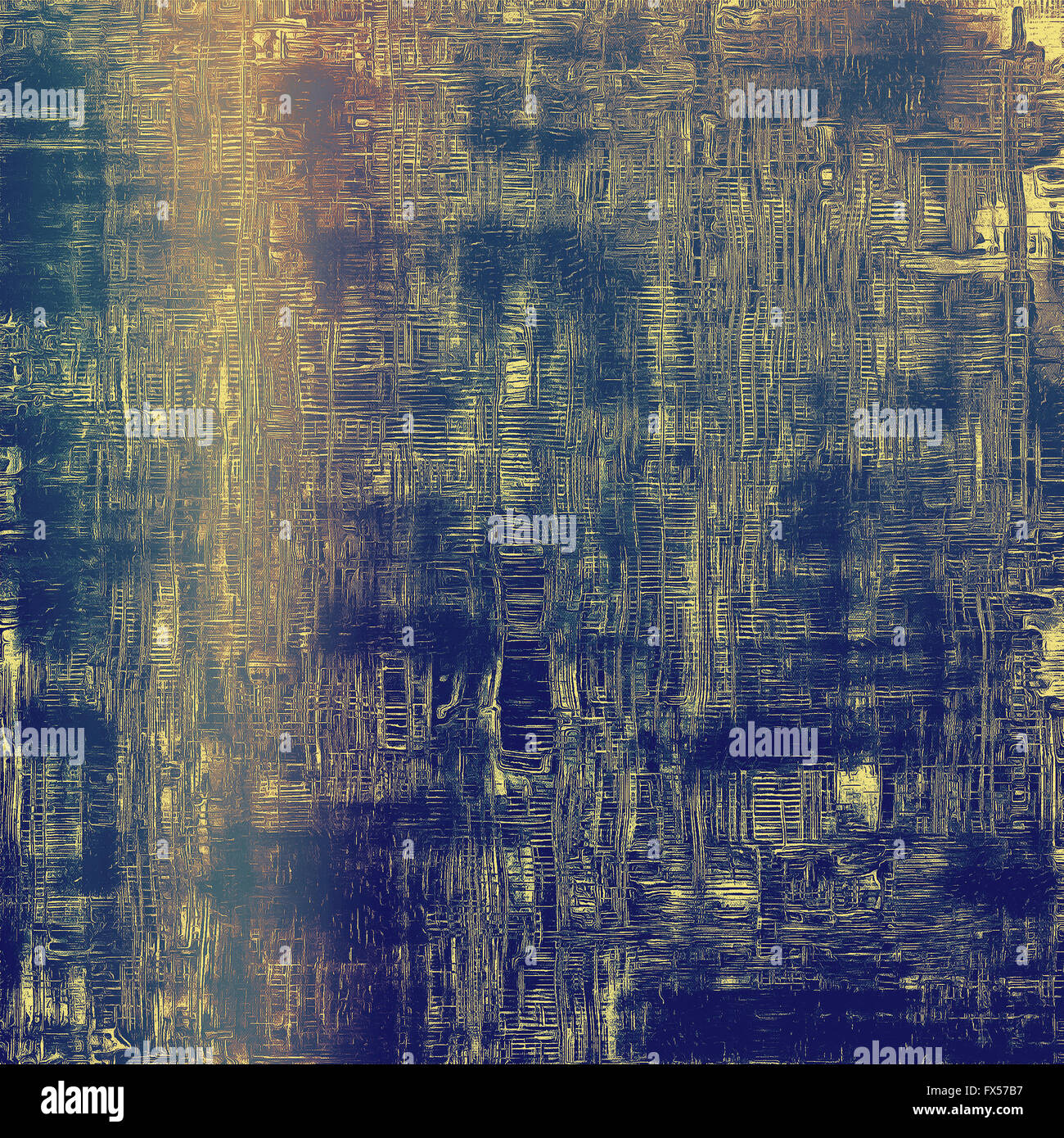 Old vintage background with retro-style elements and different color ...