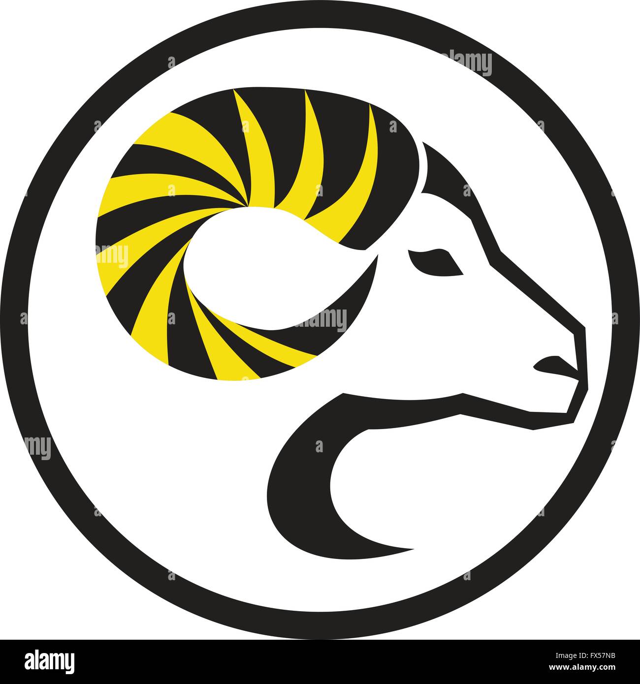 Dall ram Stock Vector Images - Alamy