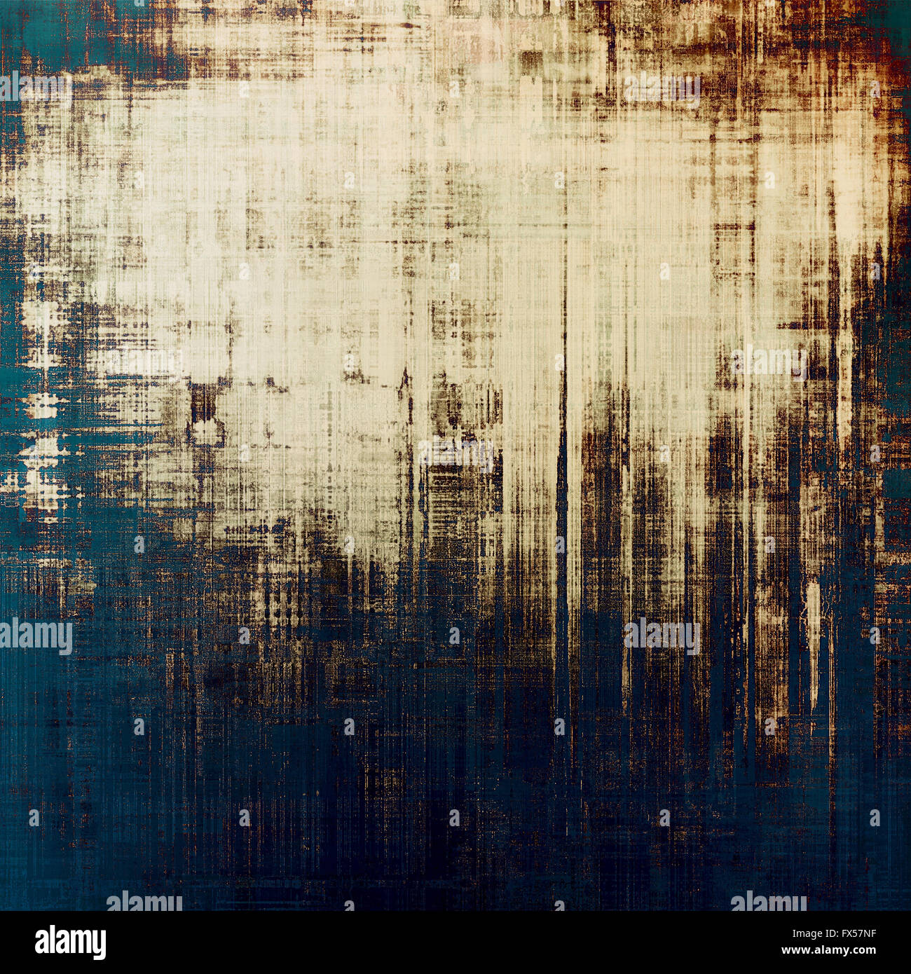 Antique vintage texture, old-fashioned weathered background. With ...