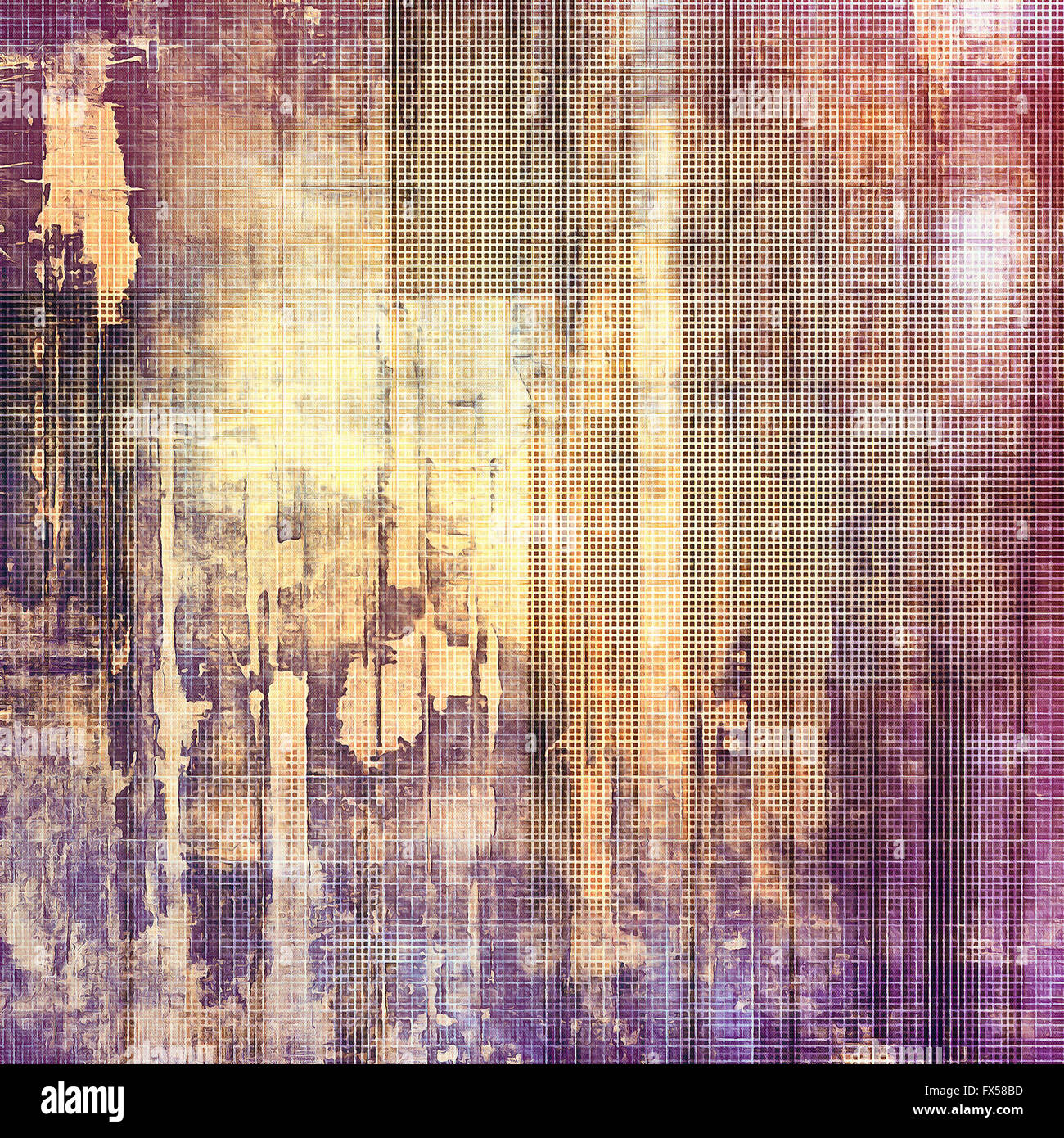 Old antique texture (for background). With different color patterns ...