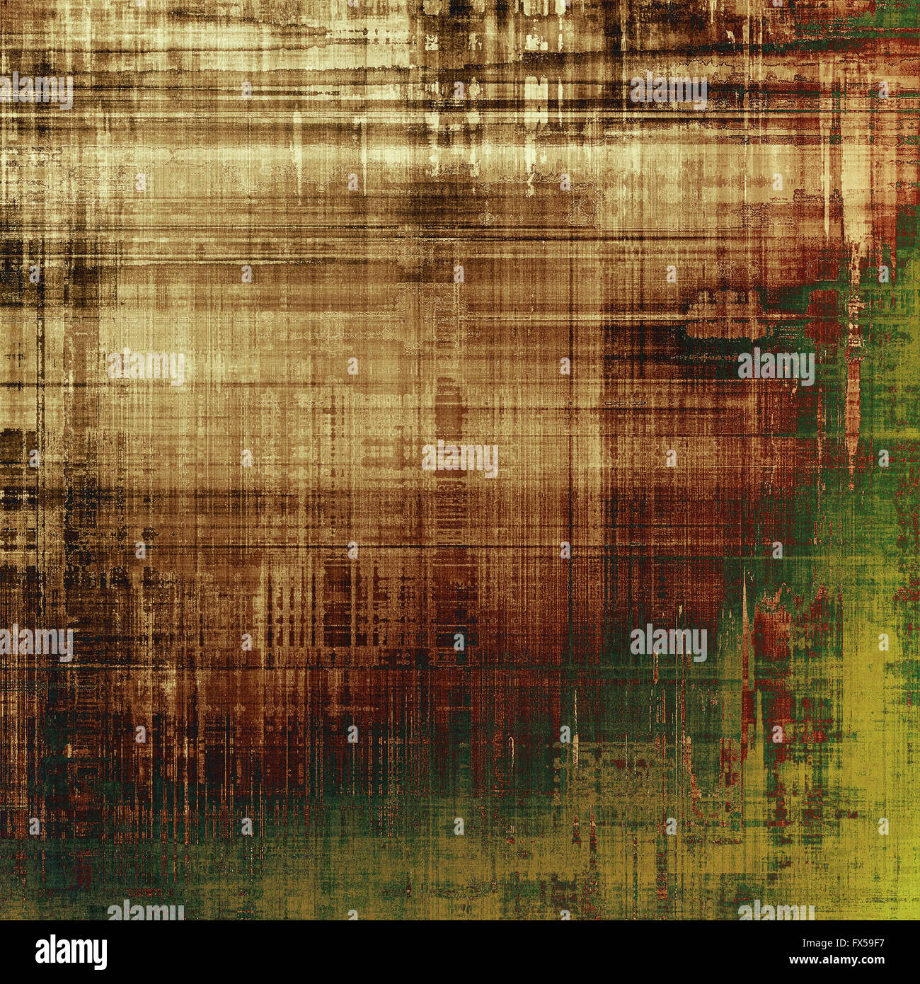 Old-style background, aging texture. With different color patterns ...