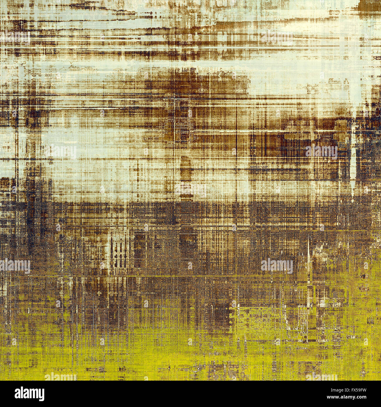 Antique vintage texture, old-fashioned weathered background. With ...