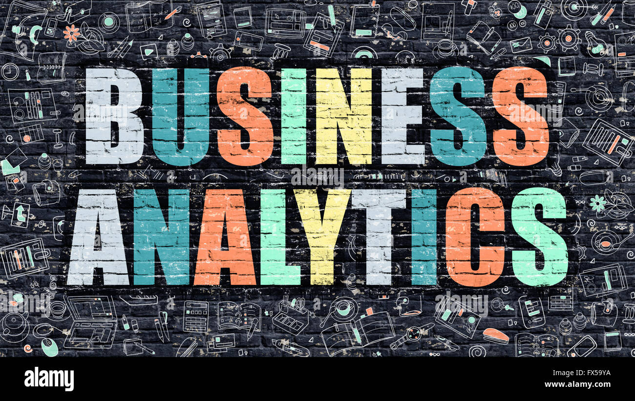 Analytics report icon doodle hi-res stock photography and images - Alamy