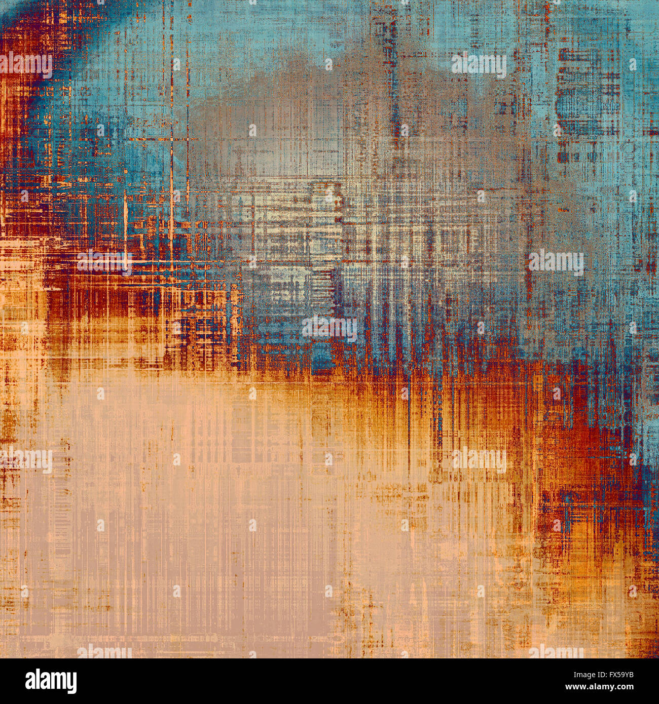 Retro texture with different color patterns hi-res stock photography ...