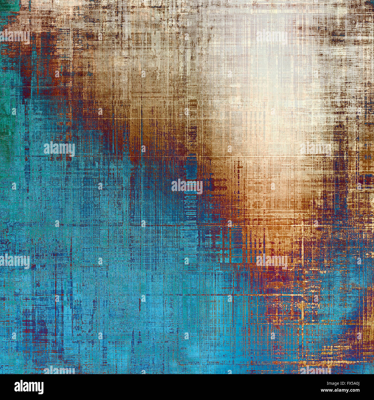 Old vintage background with retro-style elements and different color ...