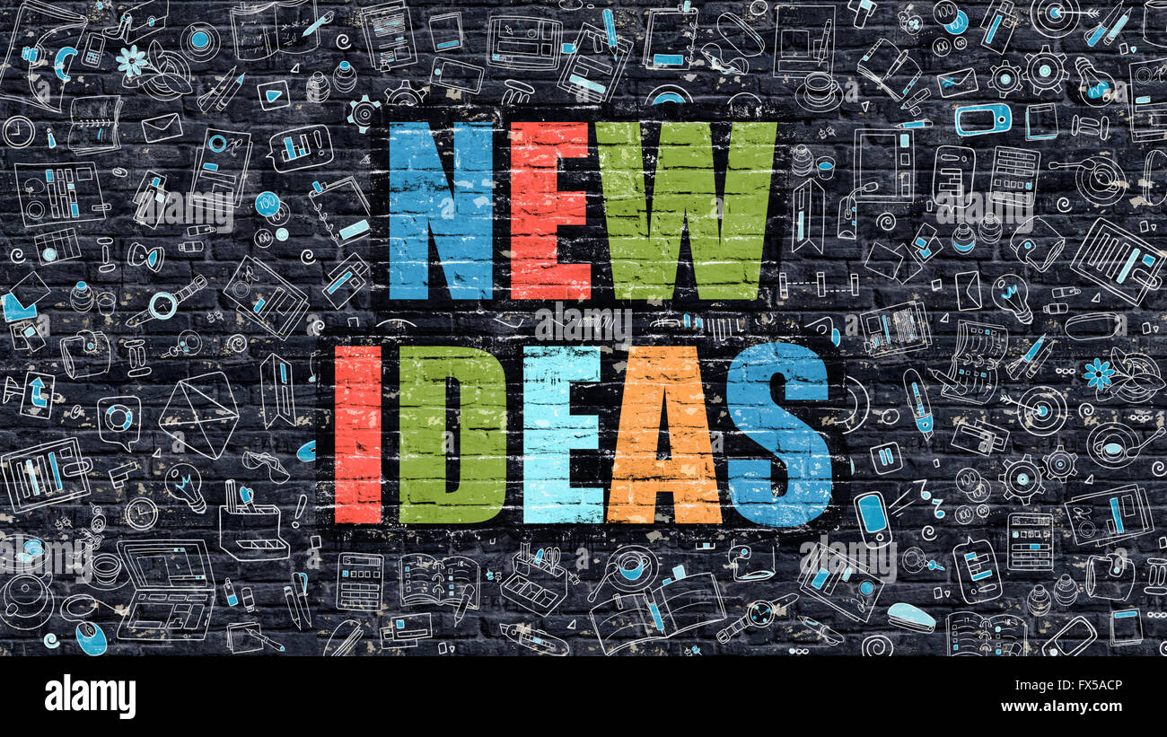Fresh ideas concept illustration hi-res stock photography and images ...