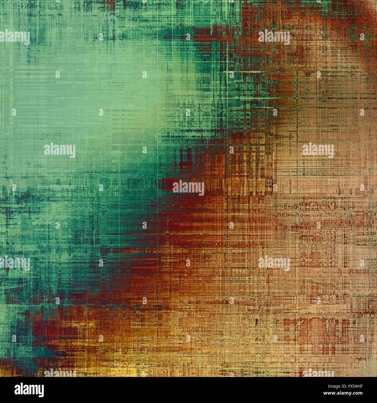 Grunge aging texture, art background. With different color patterns ...