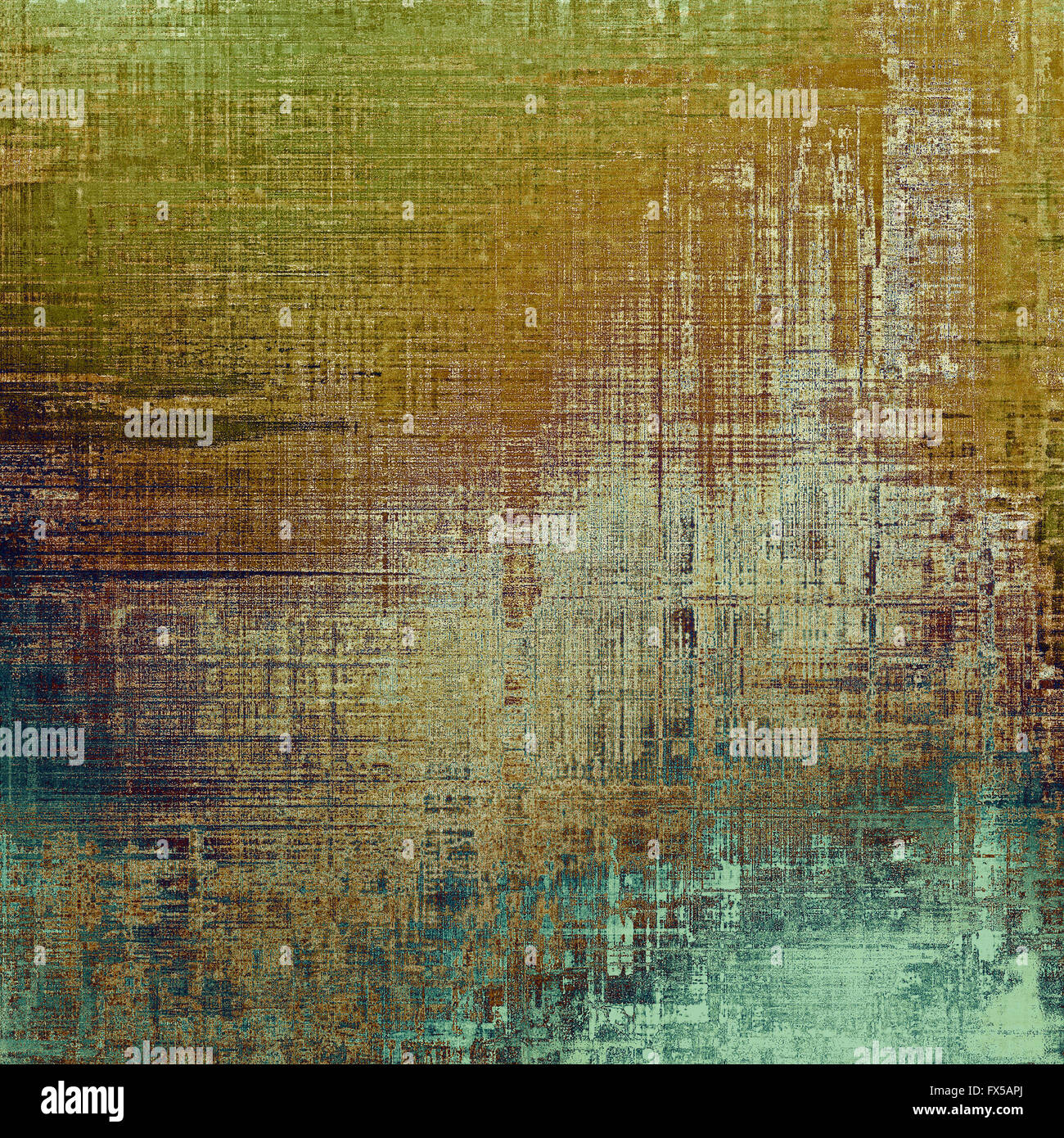 Grunge aging texture, art background. With different color patterns ...