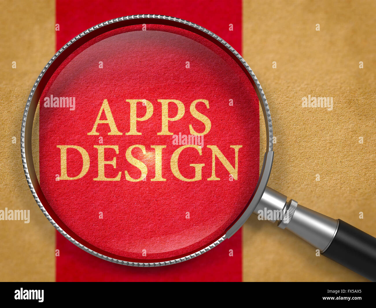 Magnifier design hi-res stock photography and images - Alamy