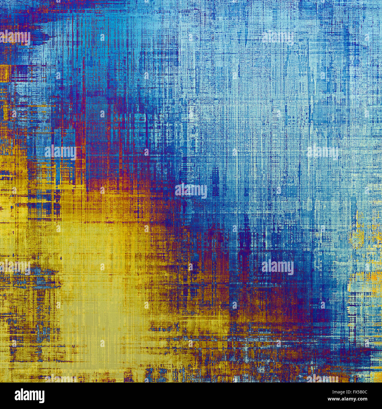 Grunge aging texture, art background. With different color patterns ...