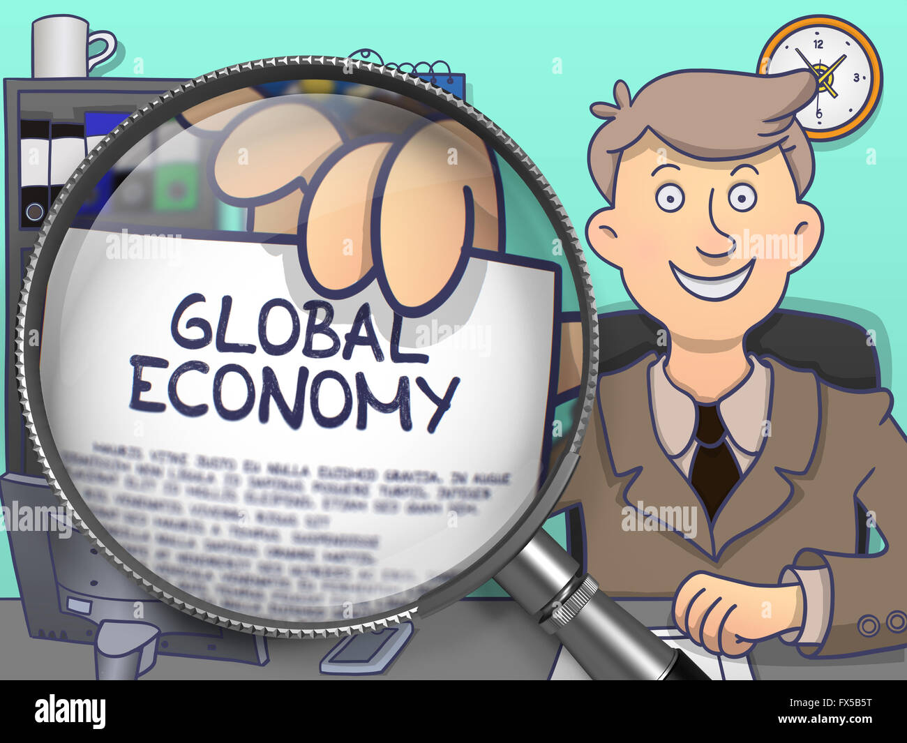 Global economy economic relation hi-res stock photography and images ...
