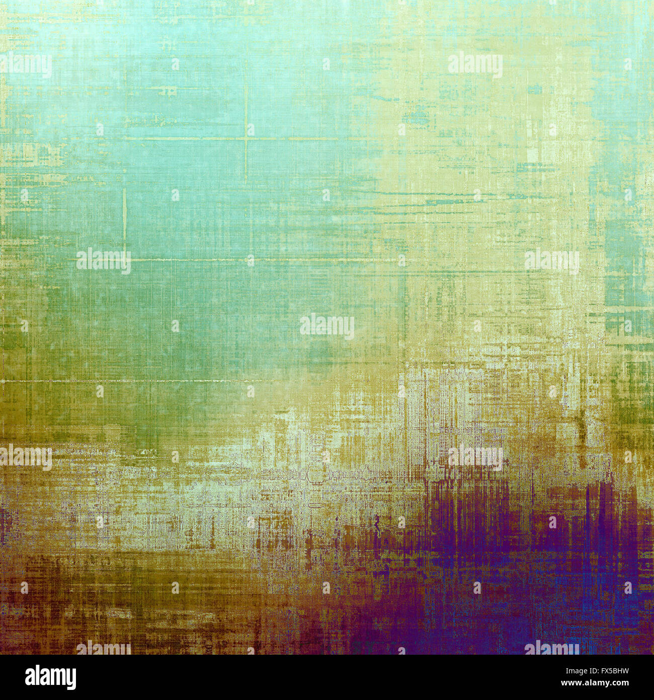 Grunge old-school texture, background for design. With different color ...
