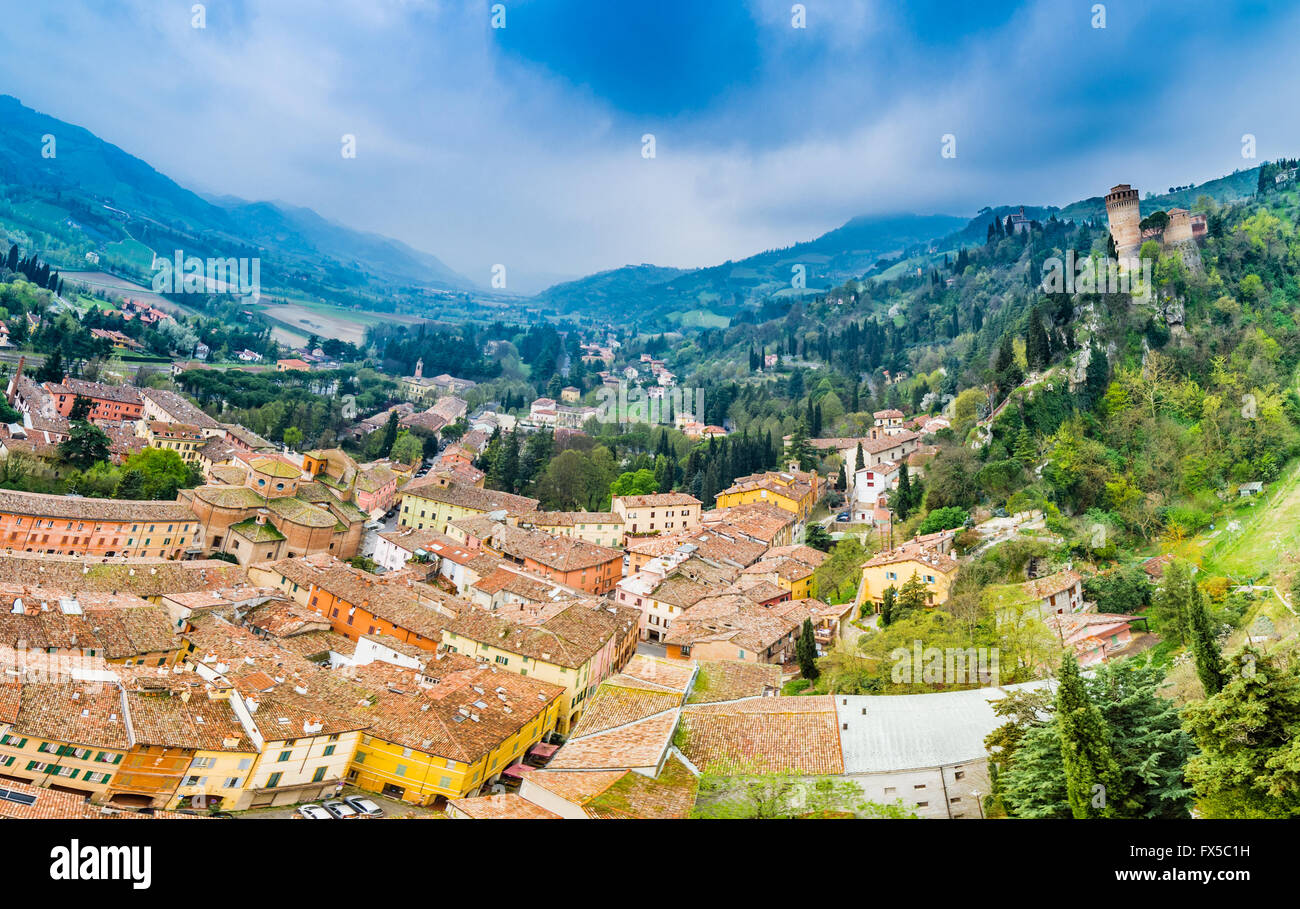 Roofs of Brisighella, one of the most beautiful medieval villages of ...