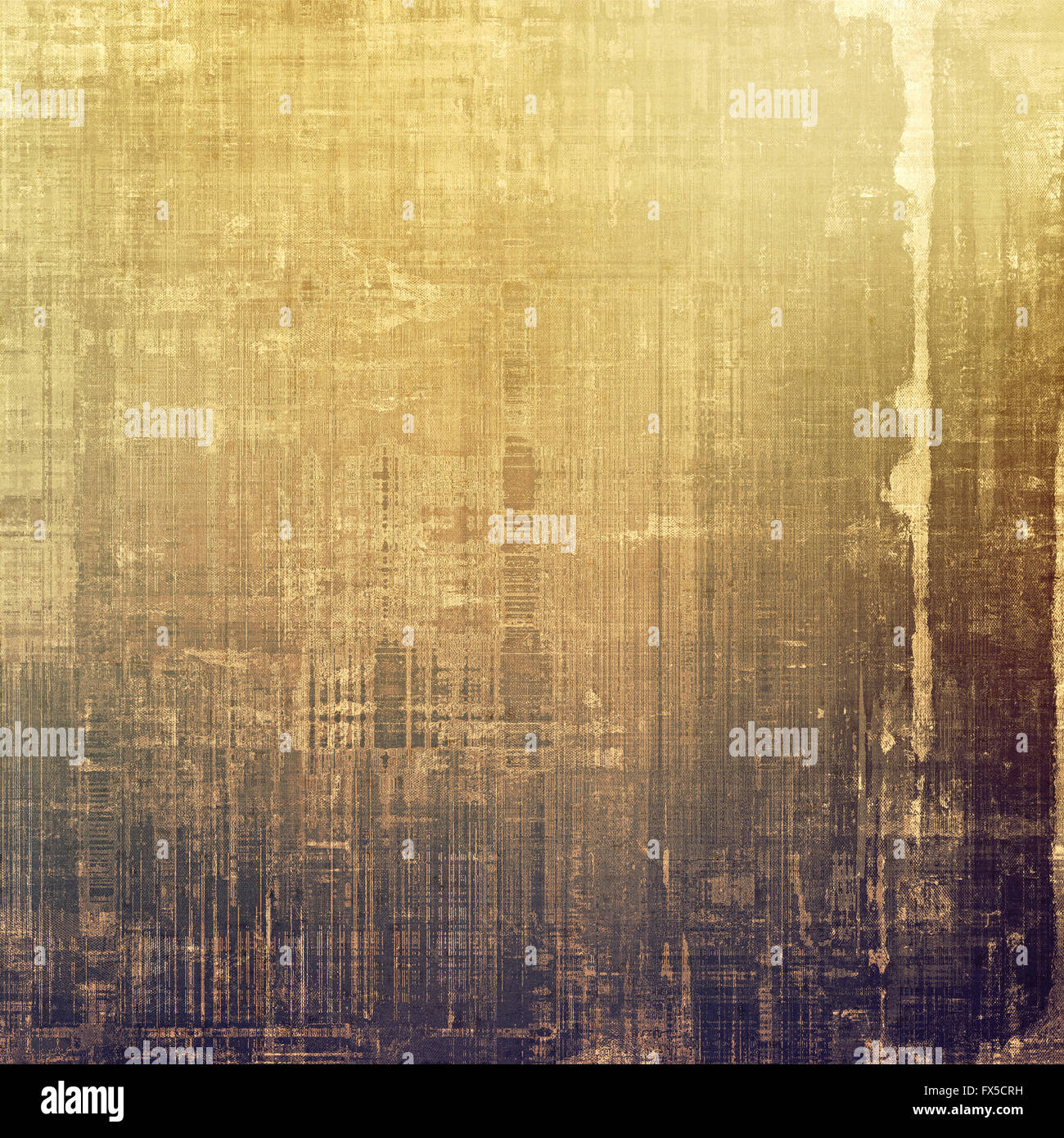 Old scratched retro-style background. With different color patterns ...