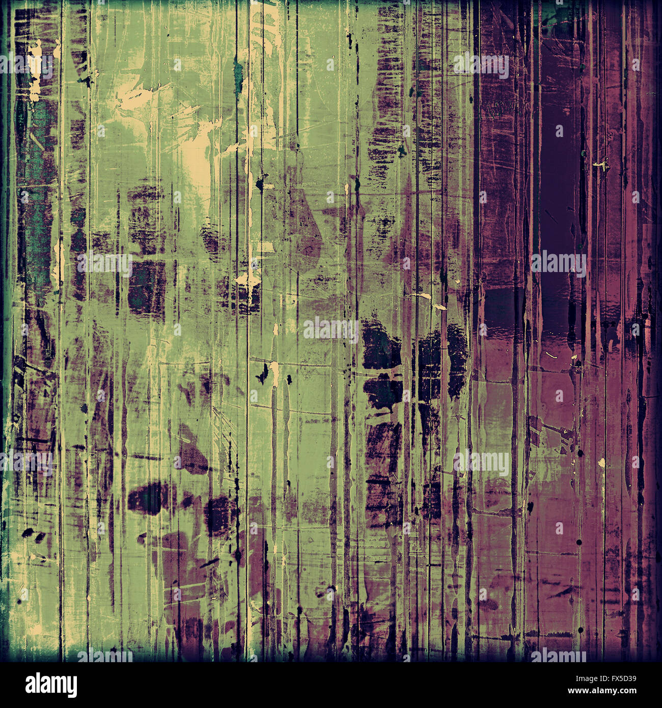 Old-style background, aging texture. With different color patterns ...