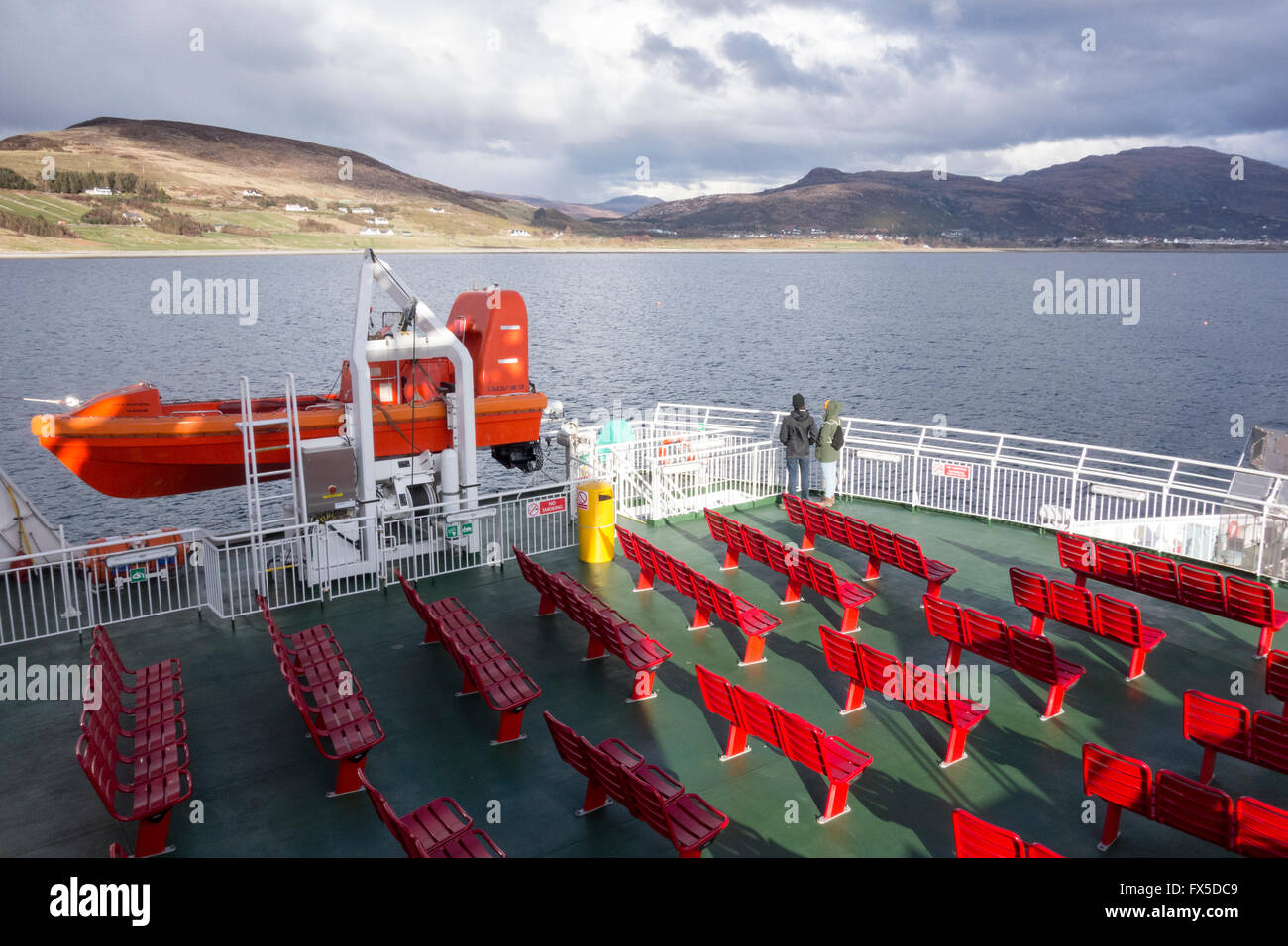 On board caledonian macbrayne ferry hi-res stock photography and images ...