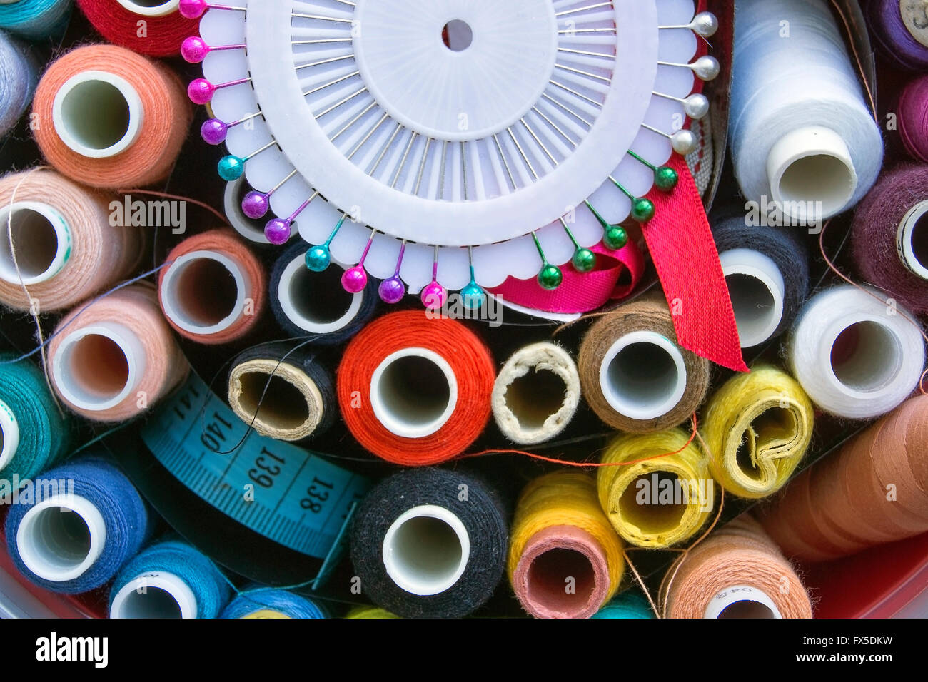 Threads - set for hobby Stock Photo - Alamy