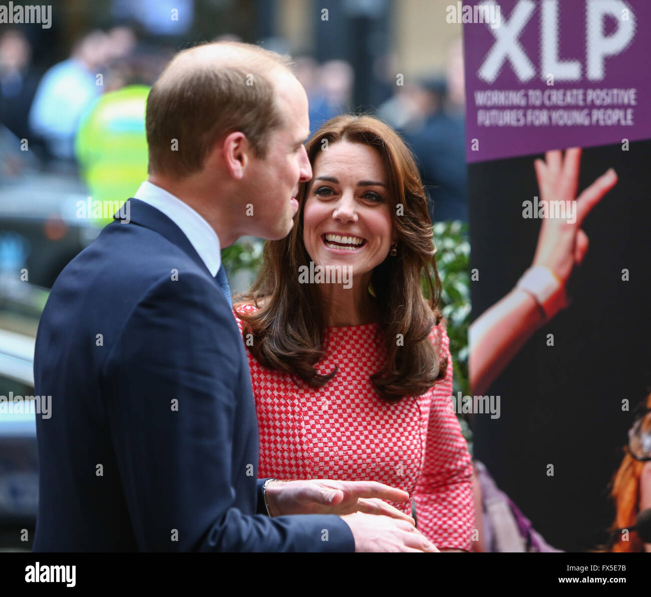 The Duke and Duchess of Cambridge visit the XLP mentoring project at ...