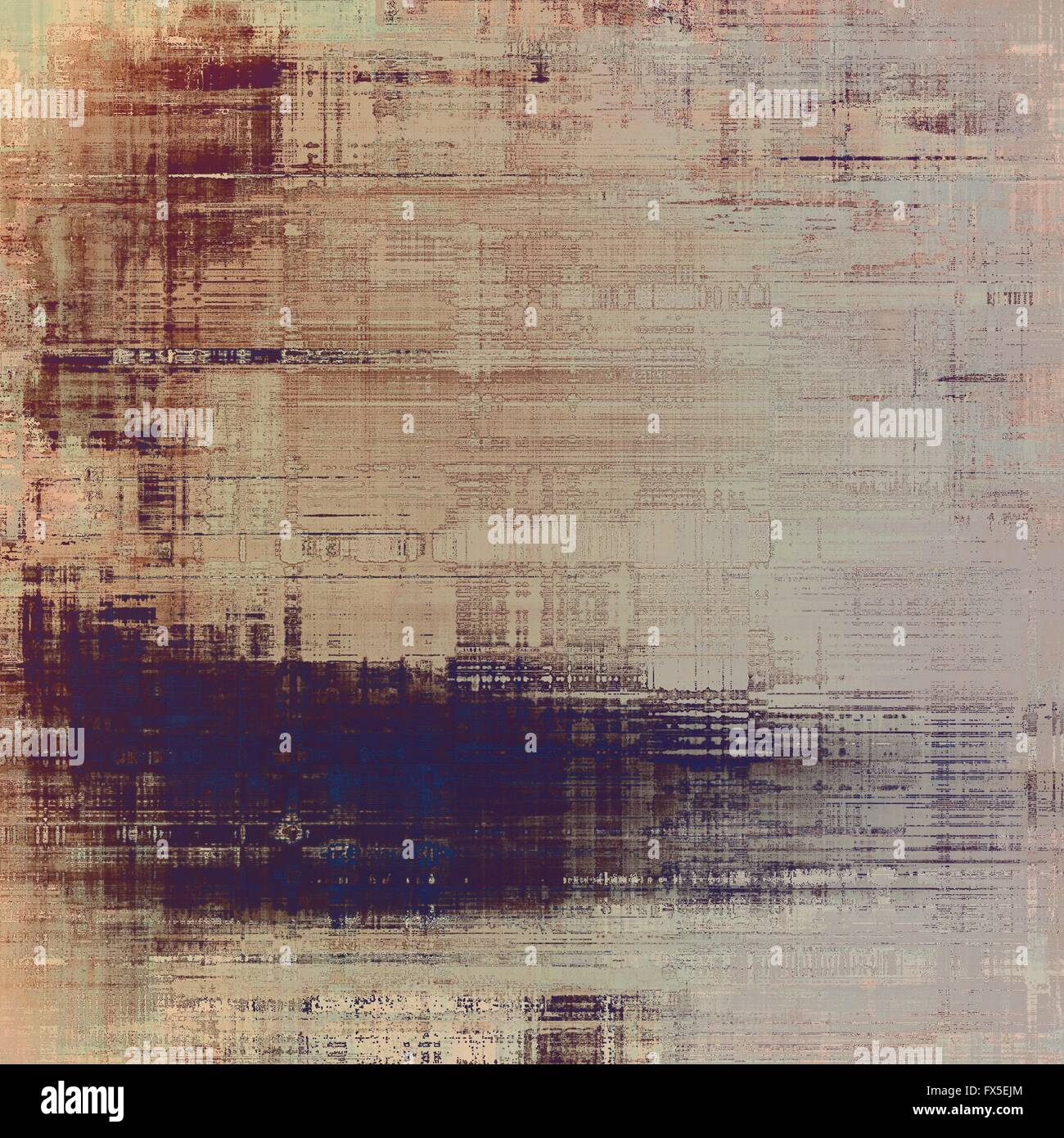 Grunge old-school texture, background for design. With different color ...