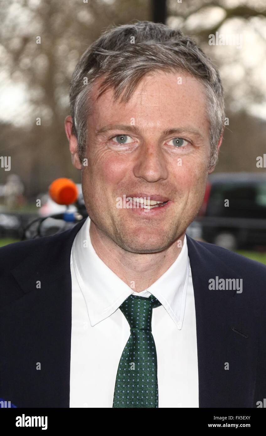 London, UK. Zac Goldsmith (MP) at the Asian Awards 2016. Grosvenor ...