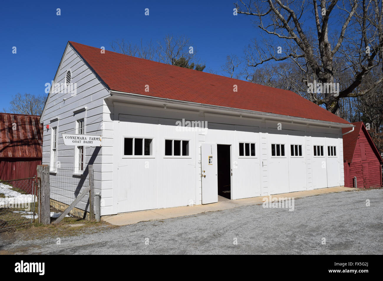 Connemara Farms and Goat Dairy where Lillian Sandburg raised her prize ...