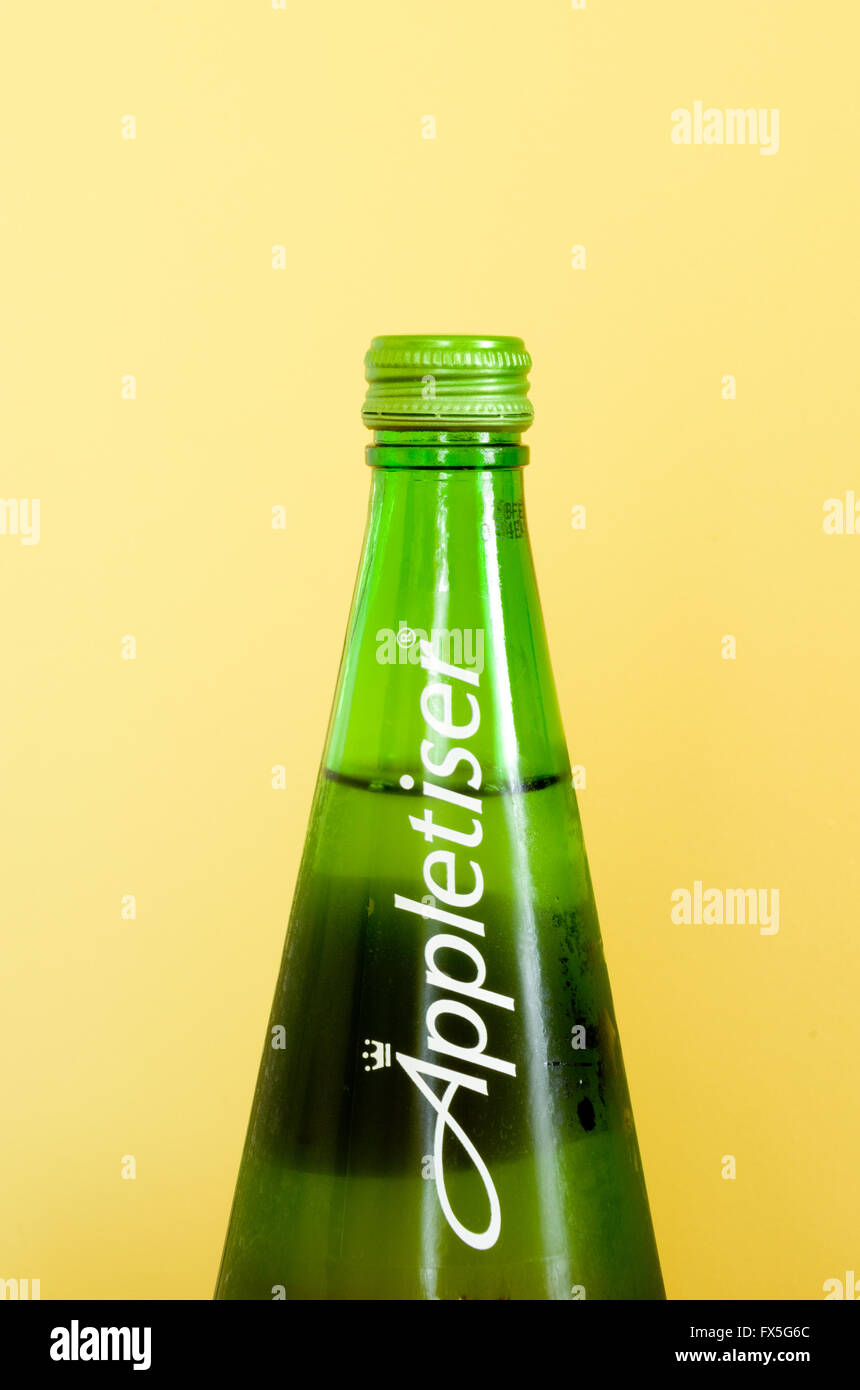 Bottle of Appletiser, UK Stock Photo - Alamy
