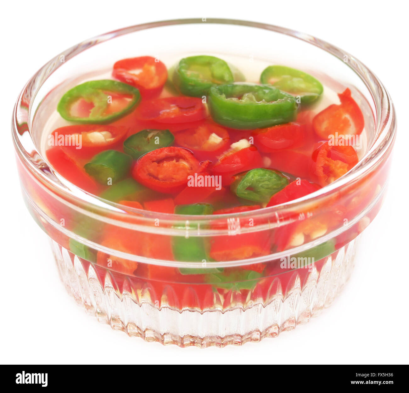 Spicy chili sauce in Cut Out Stock Images & Pictures - Alamy