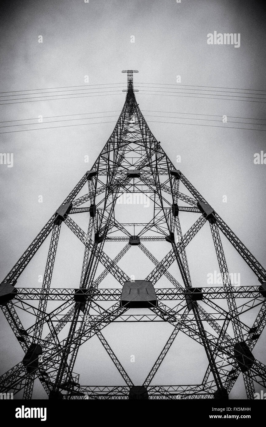 Triangular pylon hi-res stock photography and images - Alamy