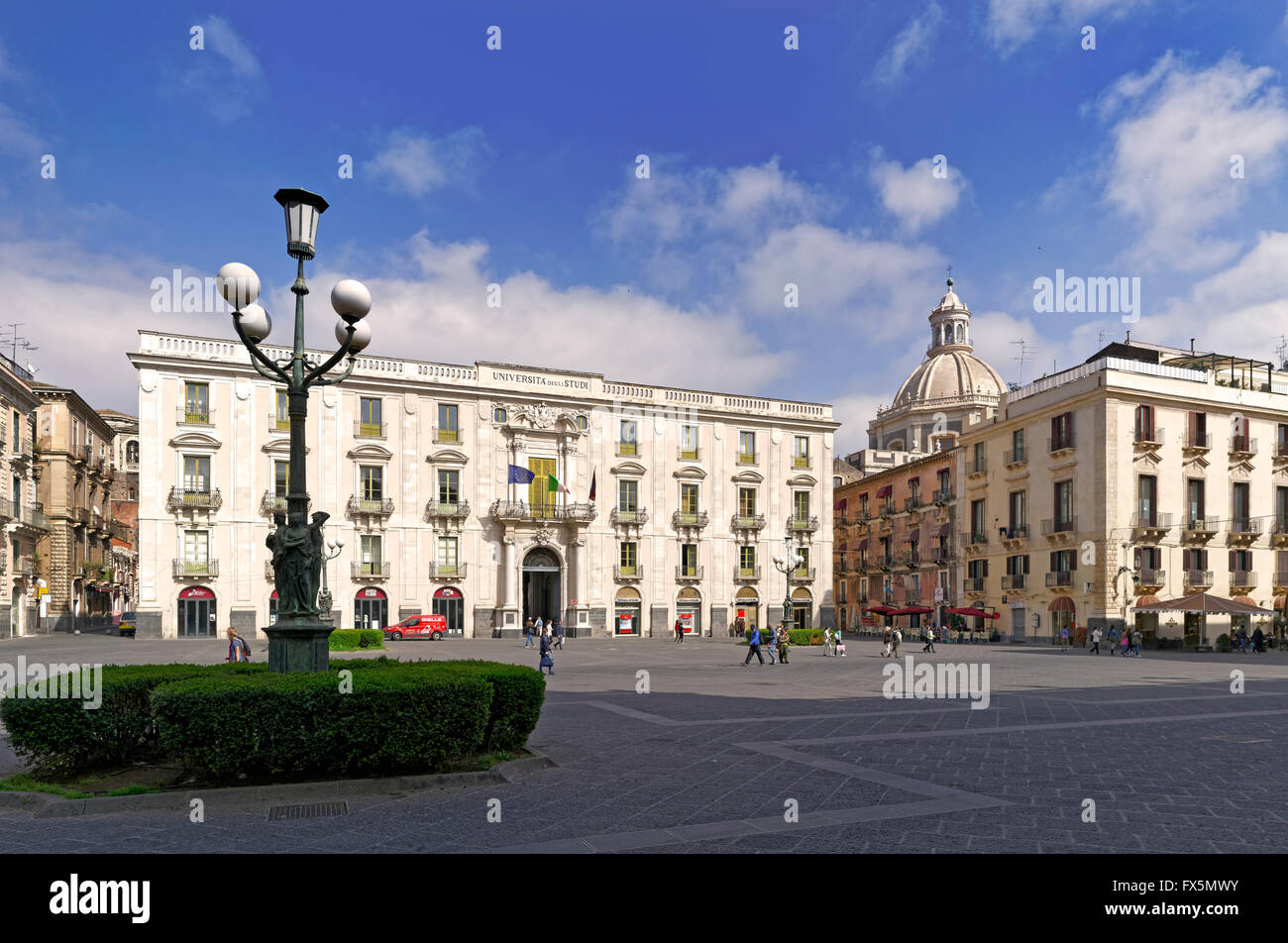 University of Catania, Sicily Stock Photo - Alamy