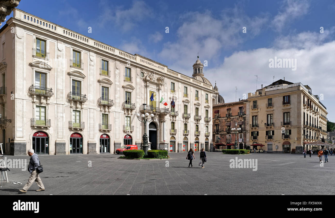 University of Catania, Sicily Stock Photo - Alamy