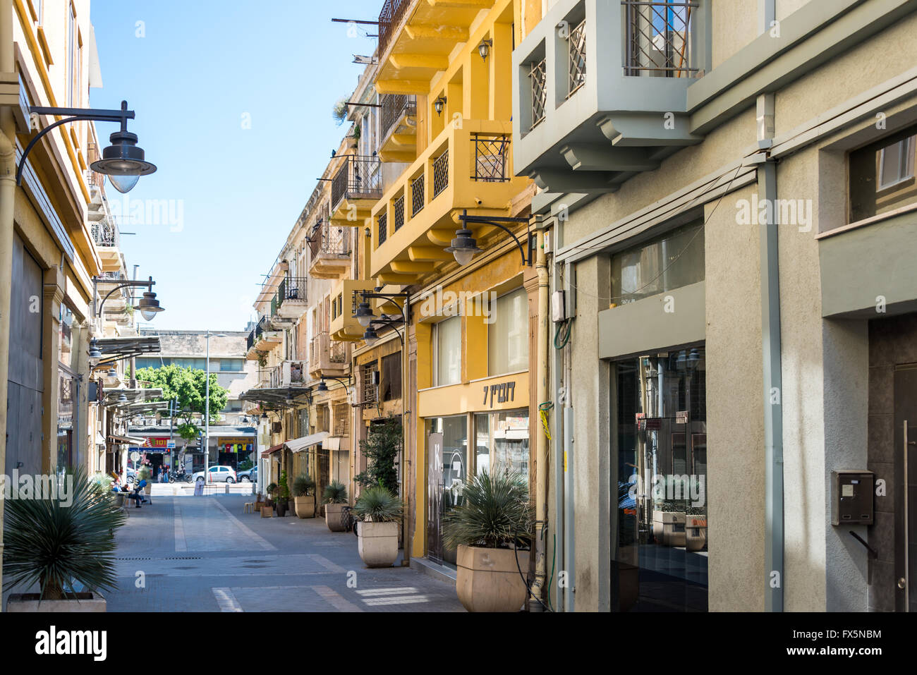 The Old Commercial Center in Haifa, Israel Stock Photo - Alamy