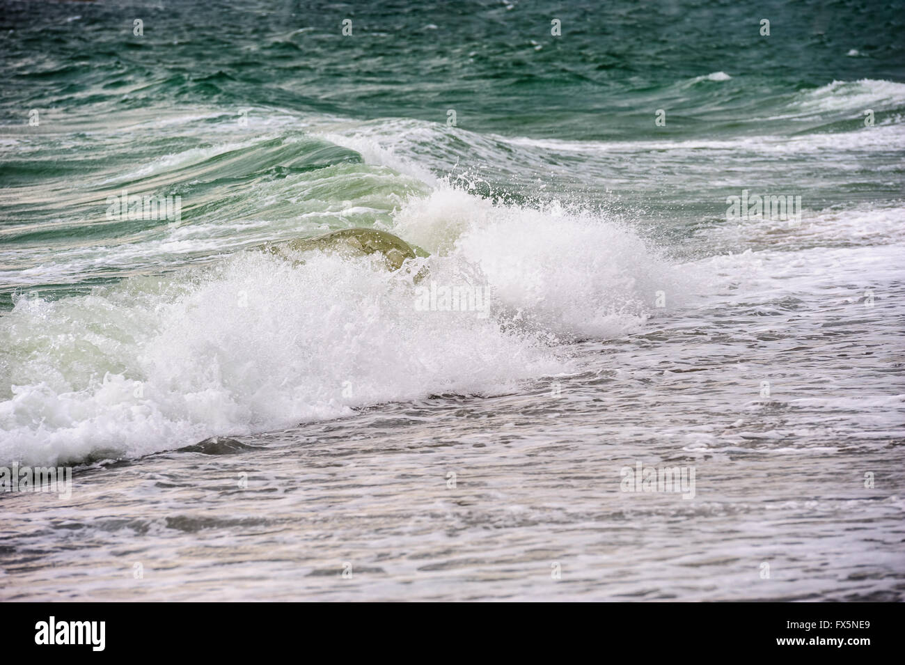 stormy sea tide Stock Photo - Alamy