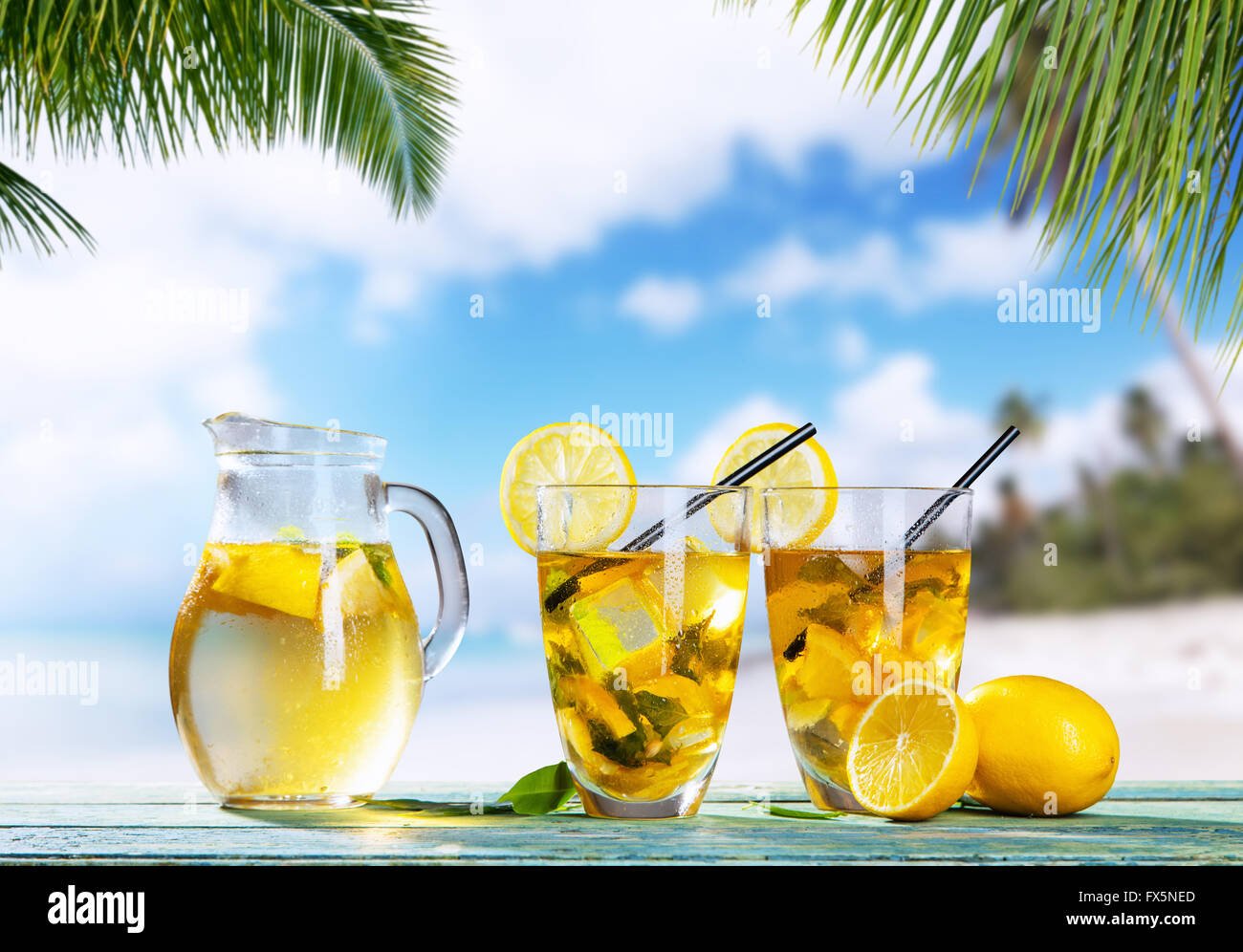 Tea beach hi-res stock photography and images - Alamy