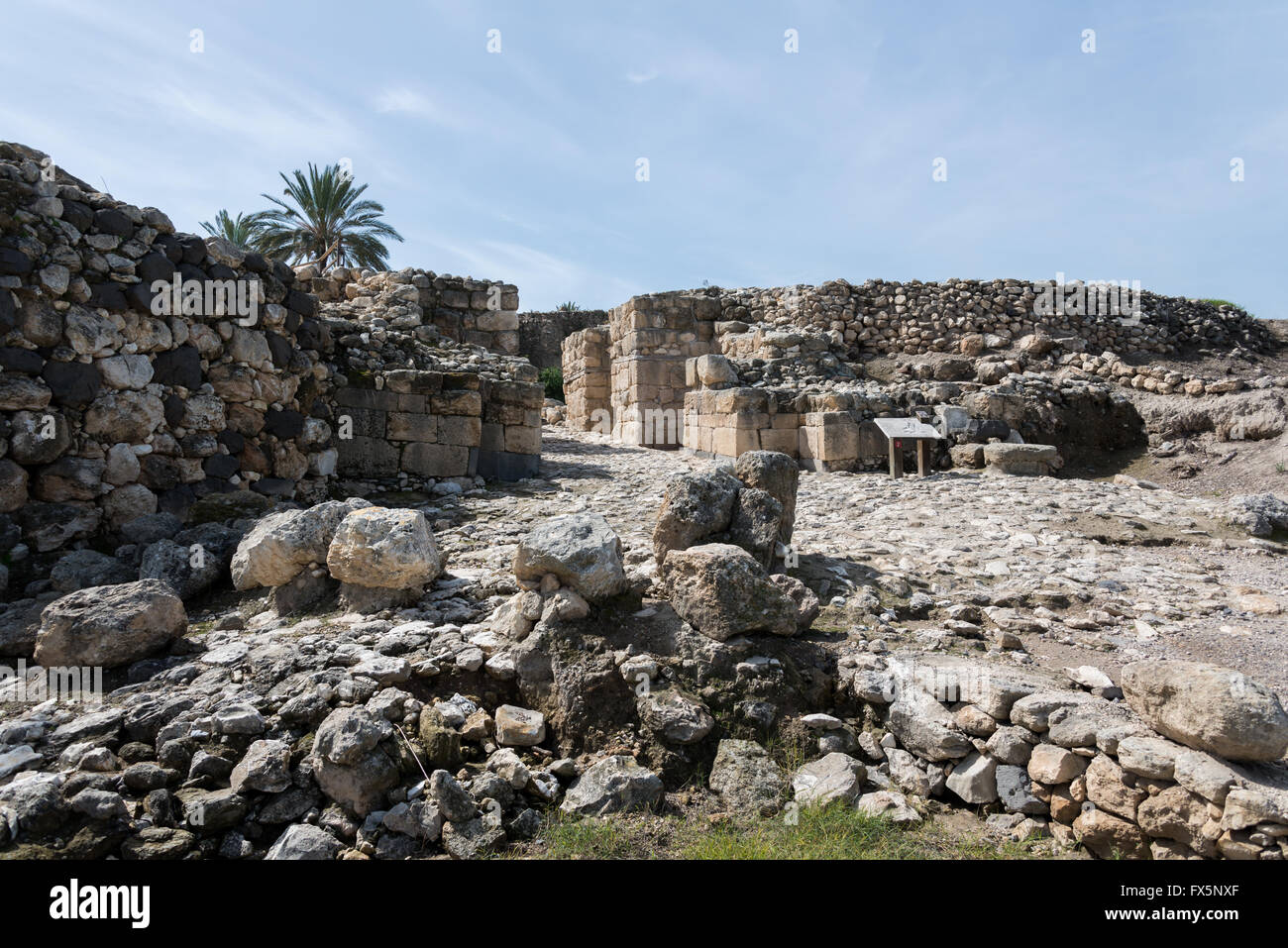 Tel Megiddo National Park, Israel Stock Photo - Alamy