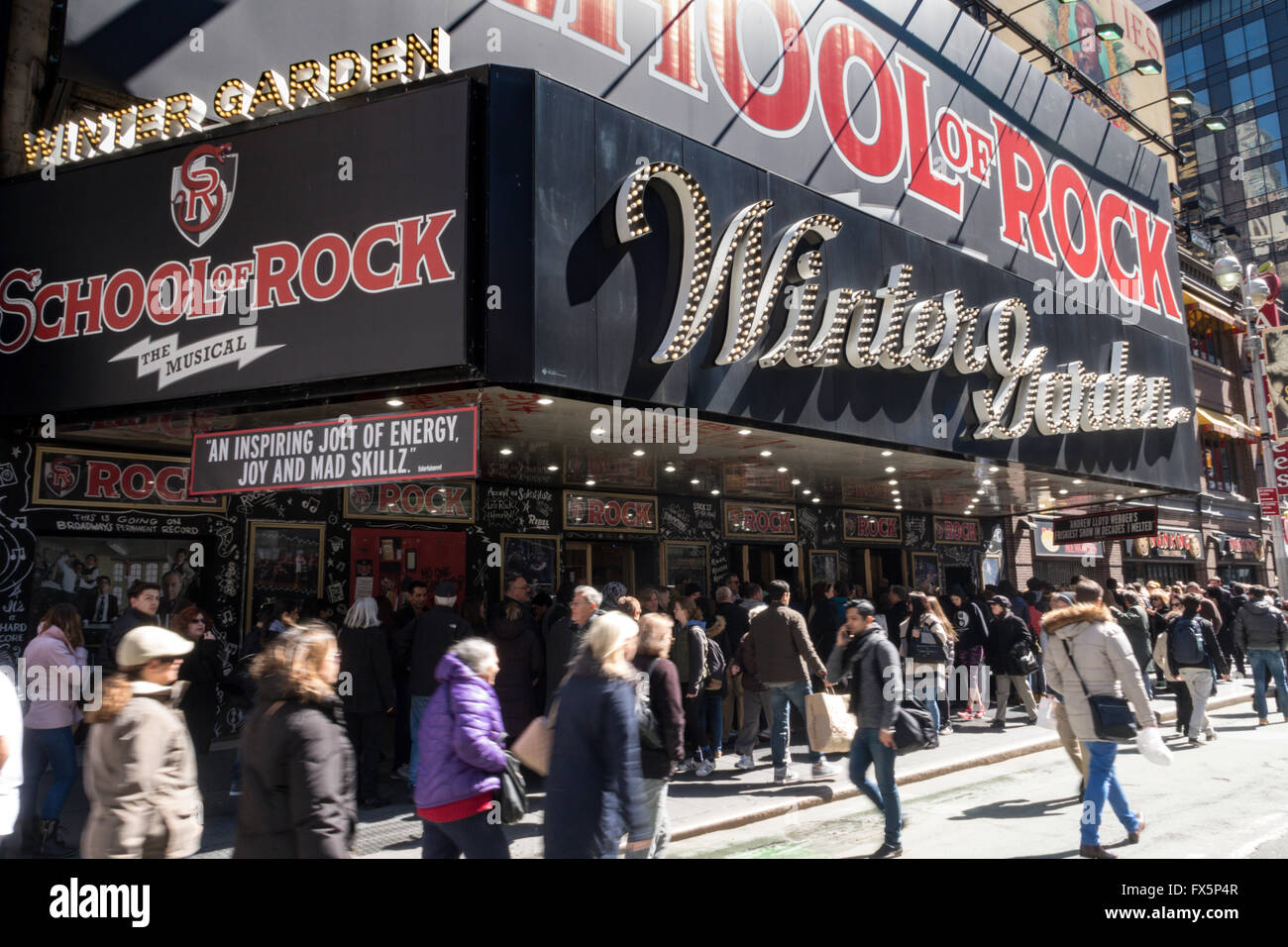 Winter Garden Theater, NYC Stock Photo - Alamy