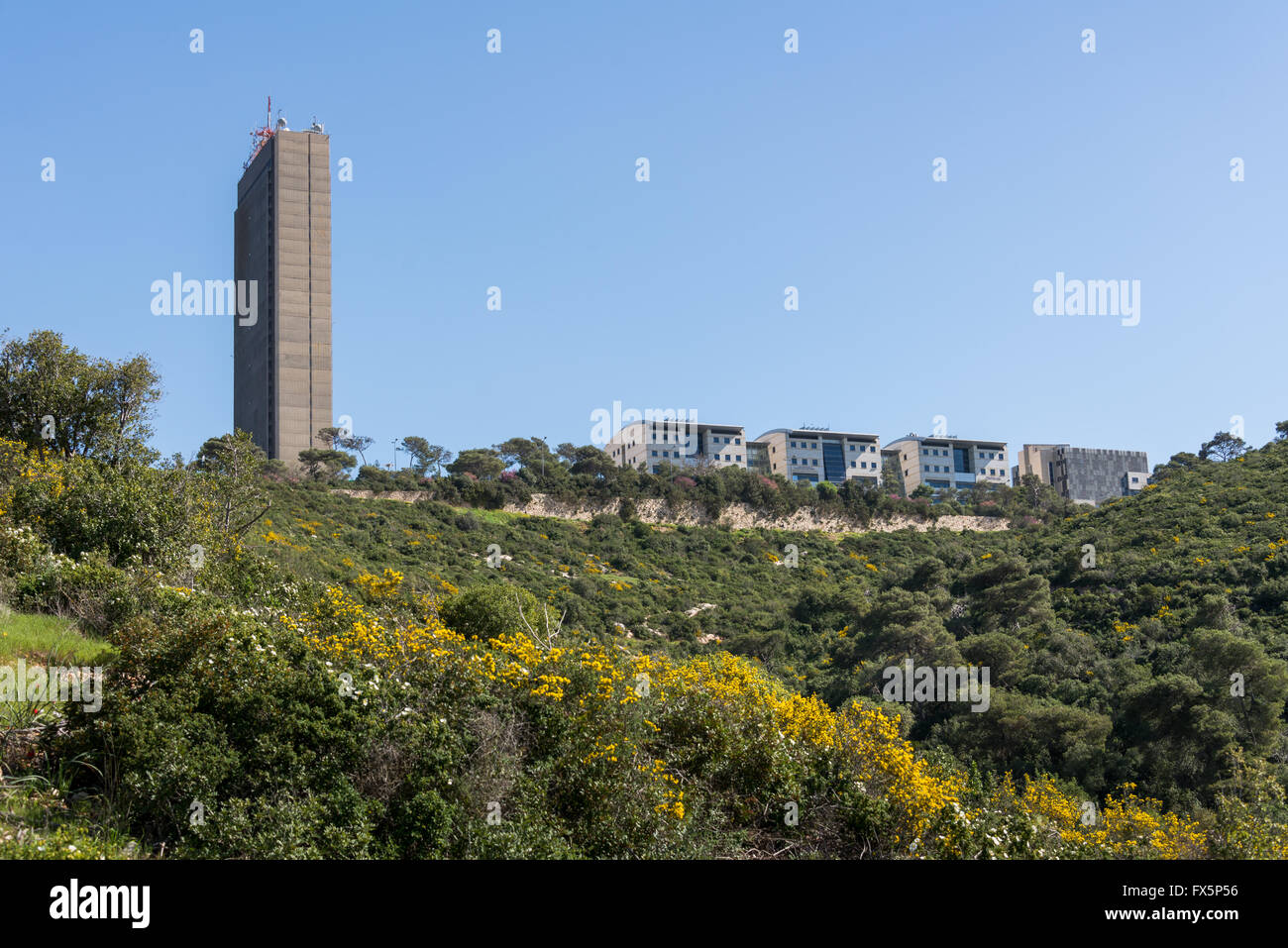 Haifa university buildings in Israel Stock Photo - Alamy
