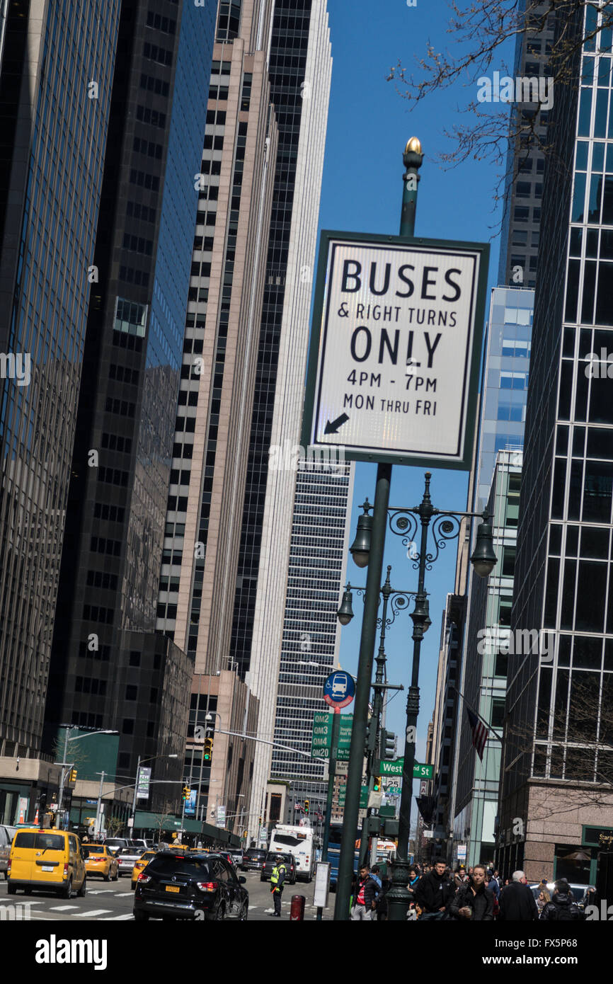 New york 6th avenue sign hi-res stock photography and images - Alamy