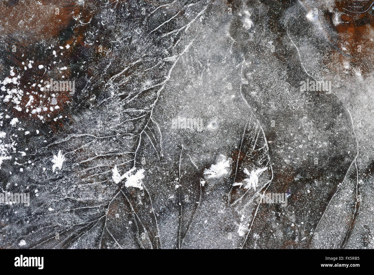 Close up background of melted ice Stock Photo - Alamy