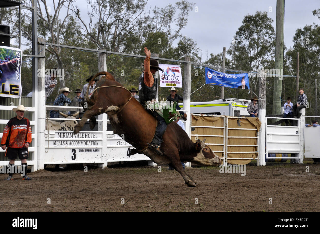 AUSTRALIAN OUTBACK RODEO Stock Photo - Alamy