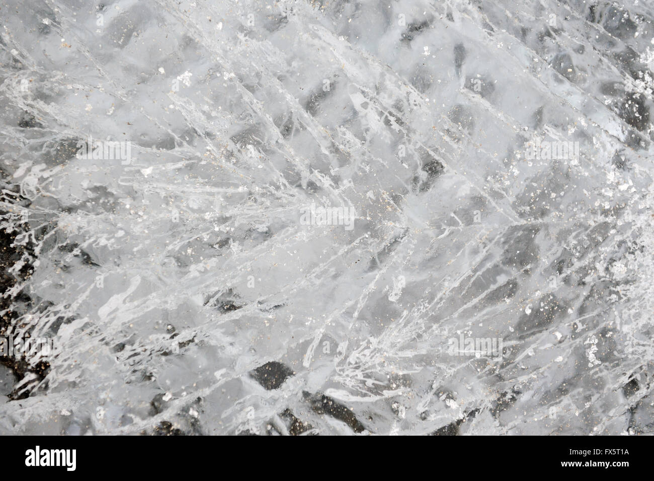 Close up background of melted ice Stock Photo - Alamy