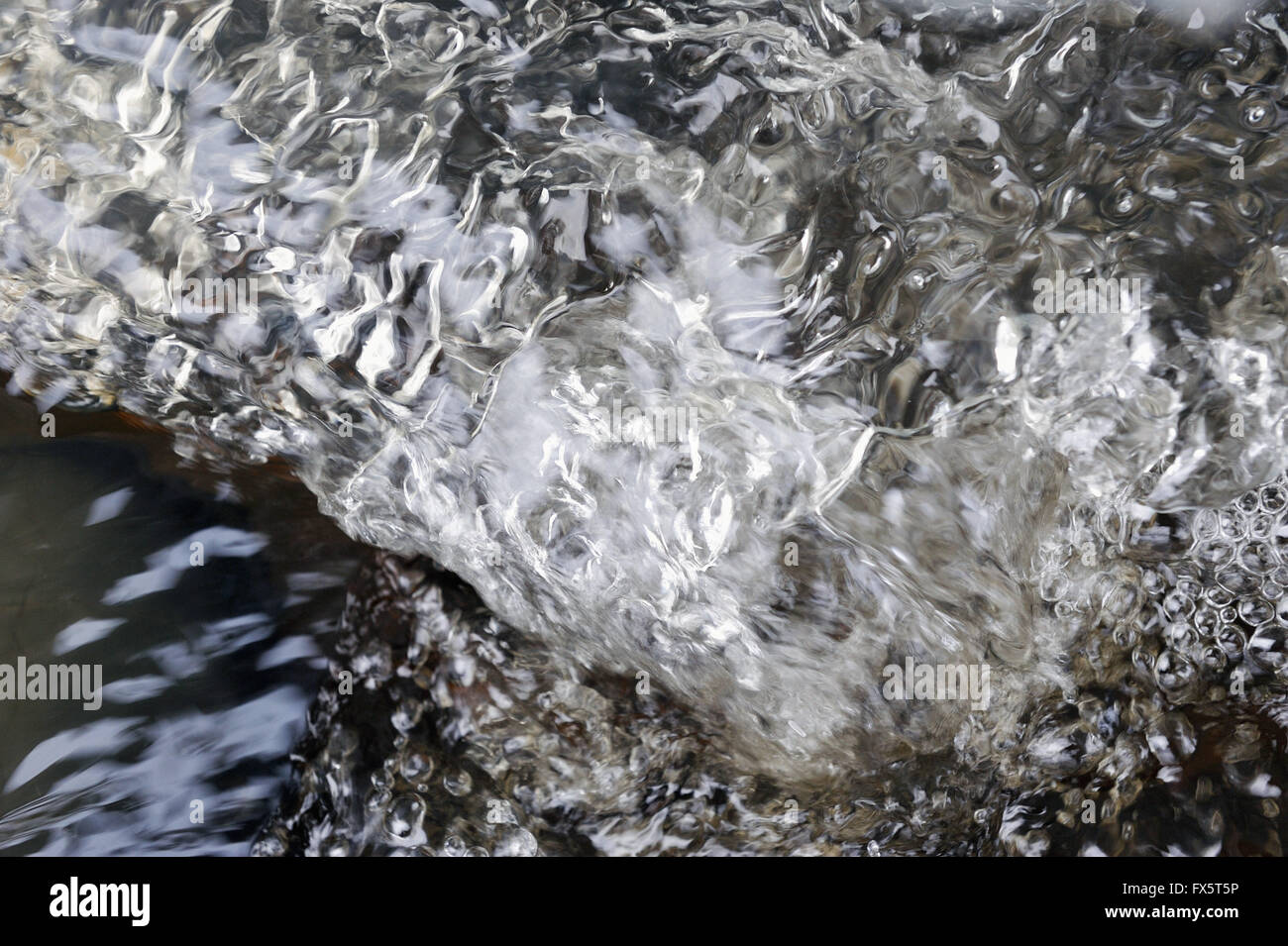 Close up of melting ice in spring Stock Photo - Alamy