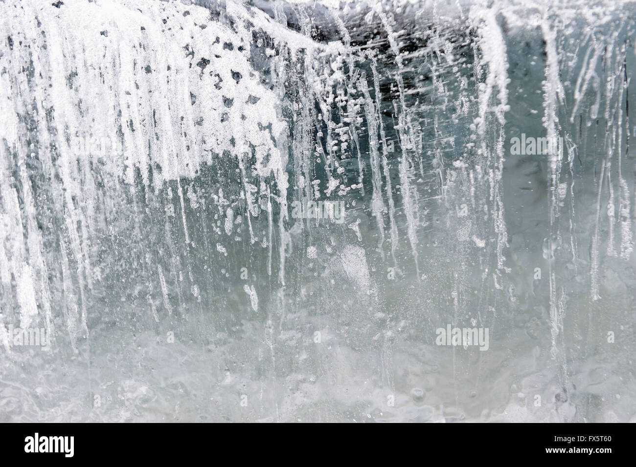 Close up of melting ice in spring Stock Photo - Alamy