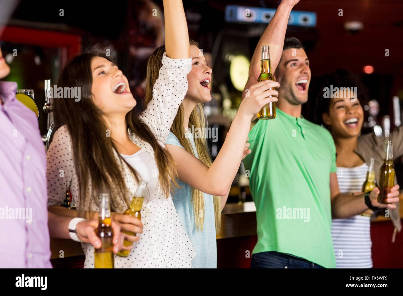 Friends having fun Stock Photo - Alamy