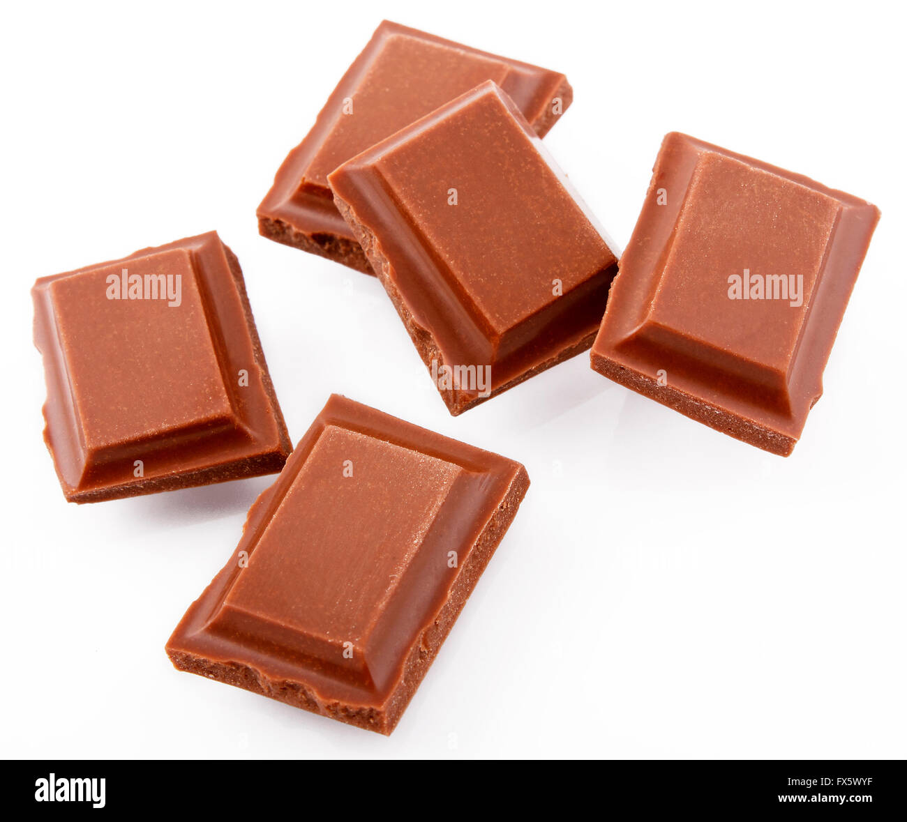 Group pieces dark chocolate hi-res stock photography and images - Alamy