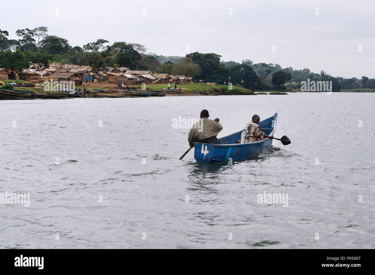Africa victoria lake boat hi-res stock photography and images - Alamy