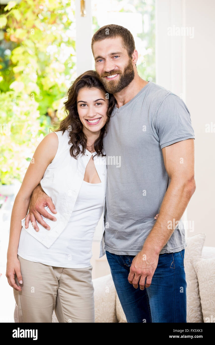 Beautiful couple embracing hi-res stock photography and images - Alamy